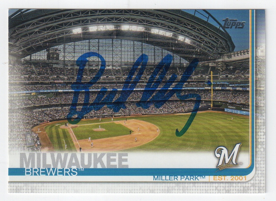 BUD SELIG Signed 2019 Topps Milwaukee Brewers Card #79 - Hall of Fame ...