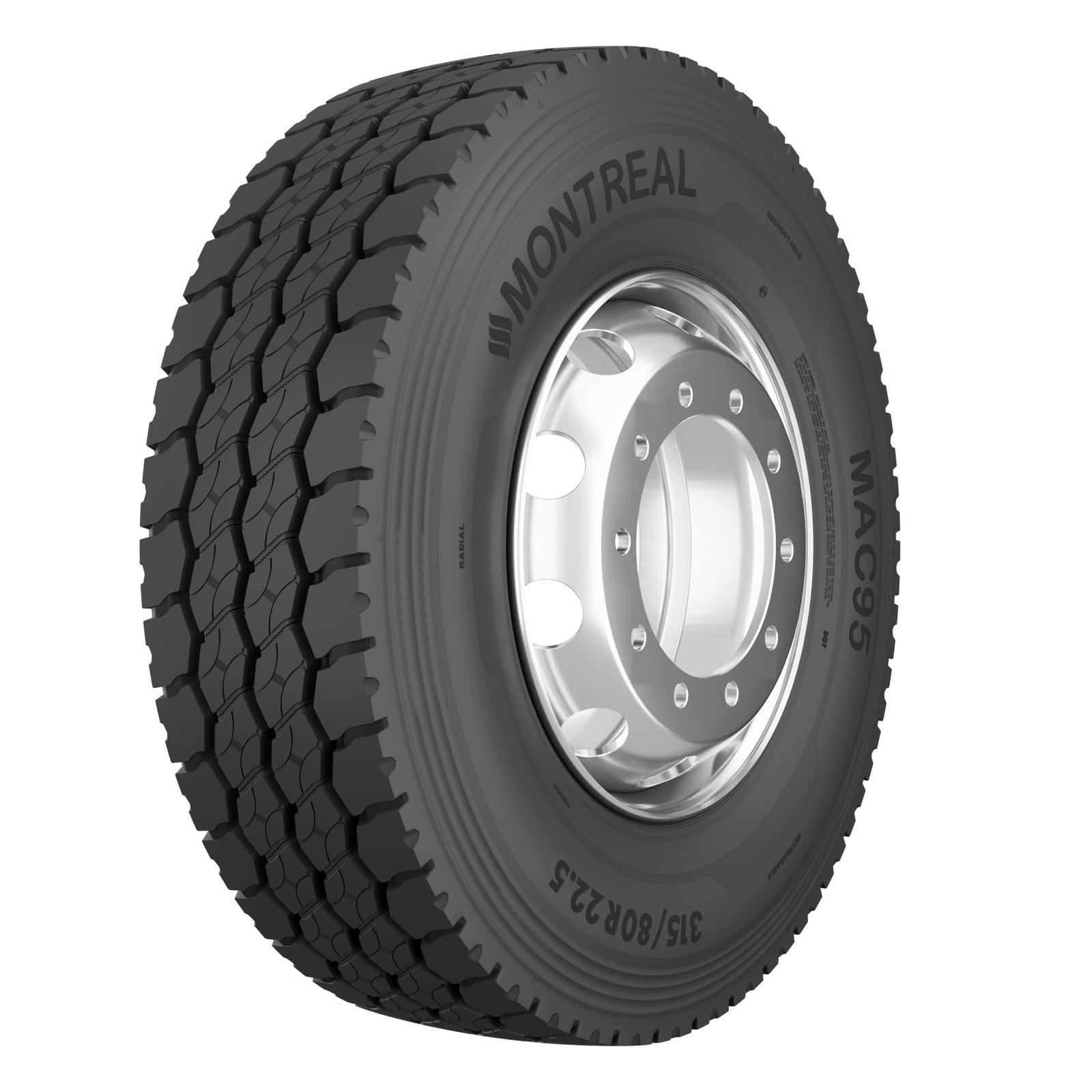 1 New Montreal Mac95 - 315/80r22.5 Tires 31580225 315 80 22.5 | eBay