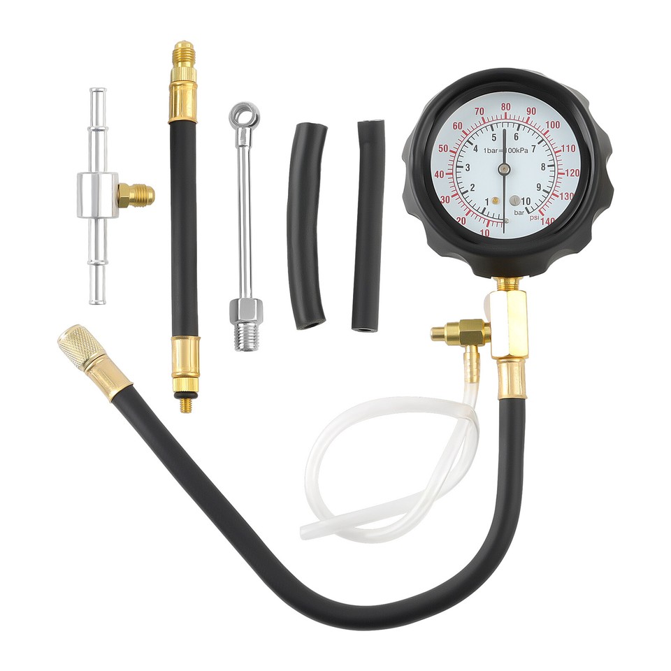 Fuel Injection Pump Pressure Tester Injector Pump Pressure Gauge Kit 0 ...