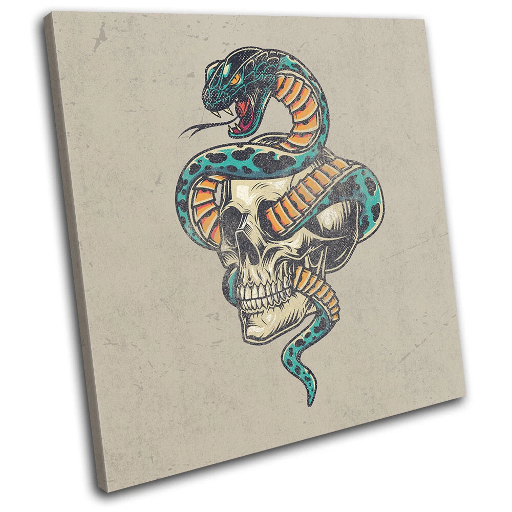 Snake Skeleton Art