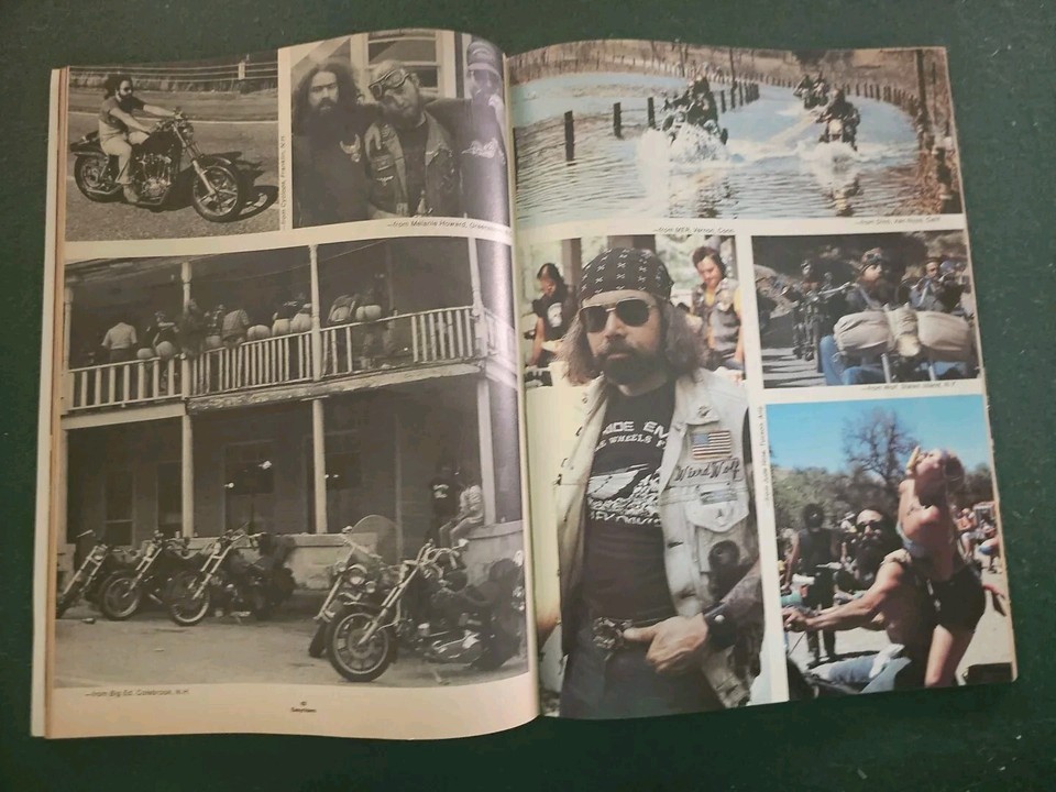VTG Easyriders Magazine November 1982 David Mann CF Motorcycle Biker ...