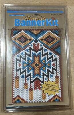 The Beadery Beaded Banner Kit #5602 "SOUTHWEST" 9.75" x 14.75" | eBay