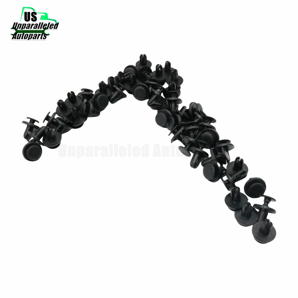 For Mitsubishi Subaru 50Pcs Bumper Fender Liner Push Clips MR288150 ...