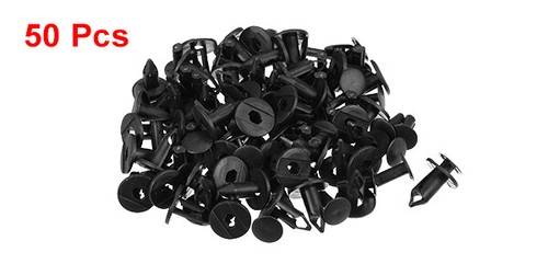 50 Pcs Car Bumper Retainers Clip Push Type Rivets for Ford Escape No ...