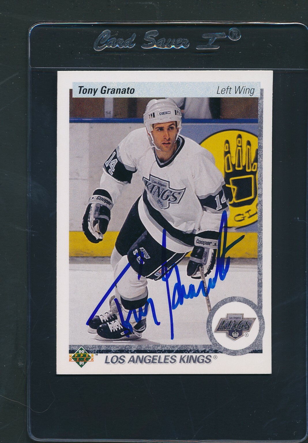 1990/91 Upper Deck #272 Tony Granato Kings Signed Auto *D3204 | eBay