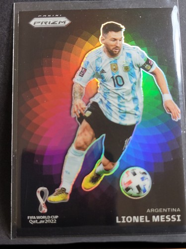 2022 Panini World Cup Prizm - Lionel Messi Color Wheel SSP Case Hit #1 ...