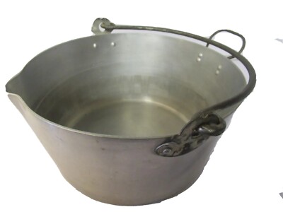 Large Swan Brand 12" Aluminium Maslin Jam Marmalade Preserving Pan ...