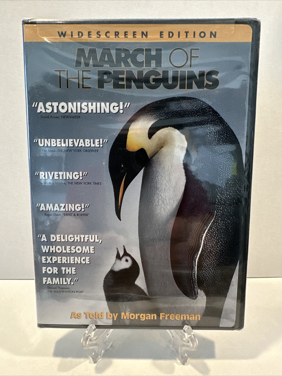 March of the Penguins : (DVD, 2005, Widescreen Edition). Brand New ...