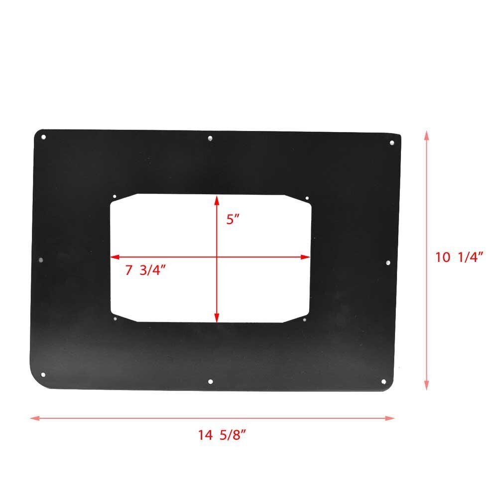 Ranger Boat Blank Bow Panel 7202894C | Z522D Comanche Black HDS-7T | eBay