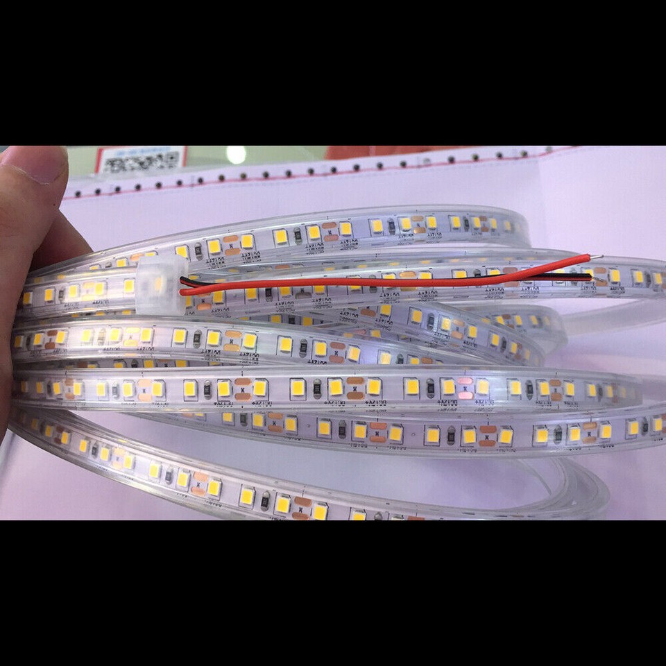 24V Bright LED Rope Strip Light Lamp 2835 SMD 120LED/M IP67 Waterproof ...