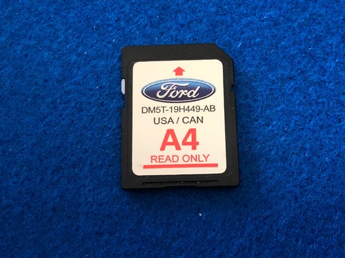 2014 FORD EXPLORER EDGE NAVIGATION NAV SD CARD OEM DM5T-19H449-AB A4 ...