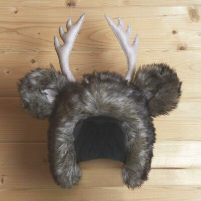 Headztrong Reindeer Furry Ski Helmet Cover | eBay