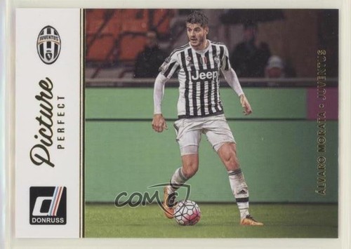 2016-17 Panini Donruss Picture Perfect Alvaro Morata #49 | eBay