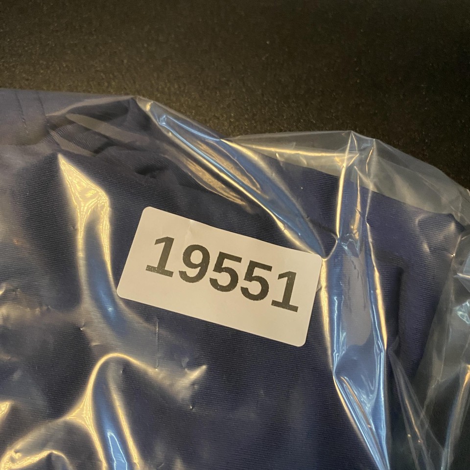 Rhoback Polo Shirt Mens Medium Solid Navy Performance Golf Stretch Dog ...