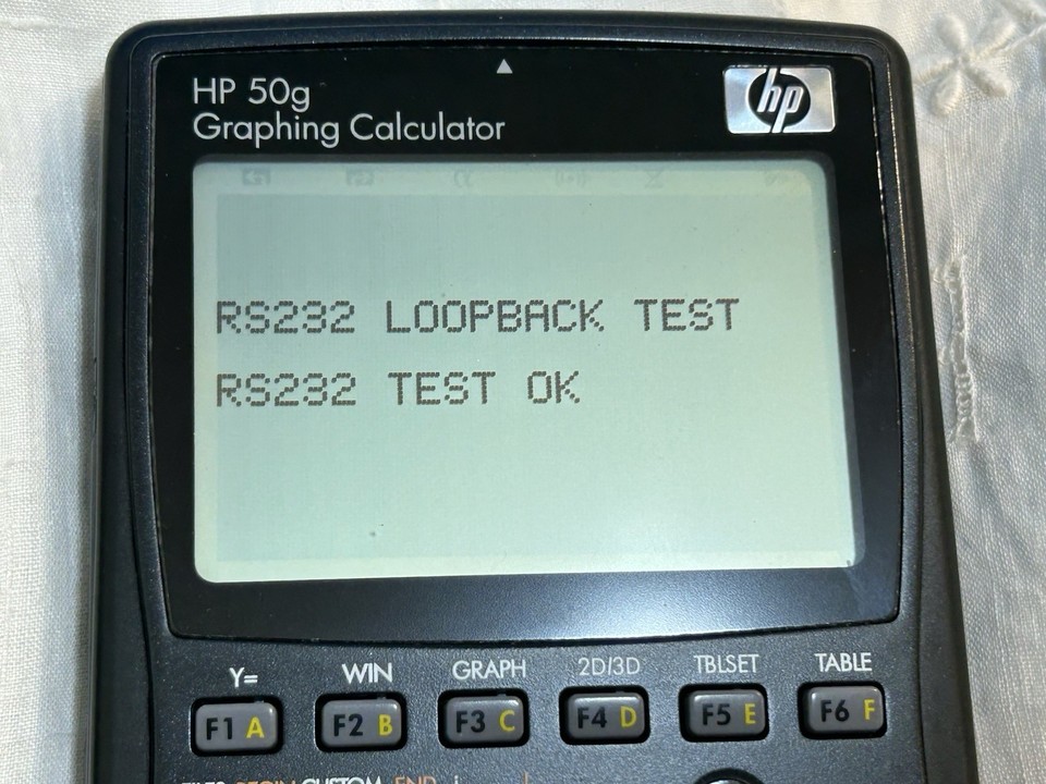 Preowned HP 50g Graphing Calculator & Pouch All Functions Work EXCEPT ...