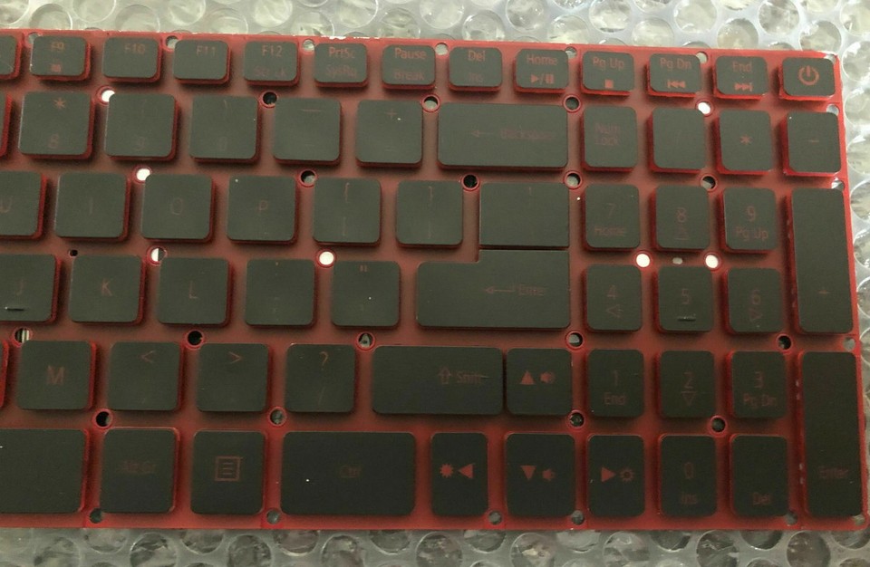 Acer Nitro 5 AN515 BACKLIT LAPTOP REPLACEMENT KEYBOARD KEYS KEYCAPS ...
