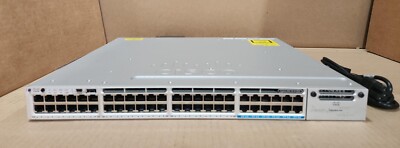 Cisco WS-C3850-12X48U-S 48-Port Gb UPoE 12-Port Multigig Switch w ...