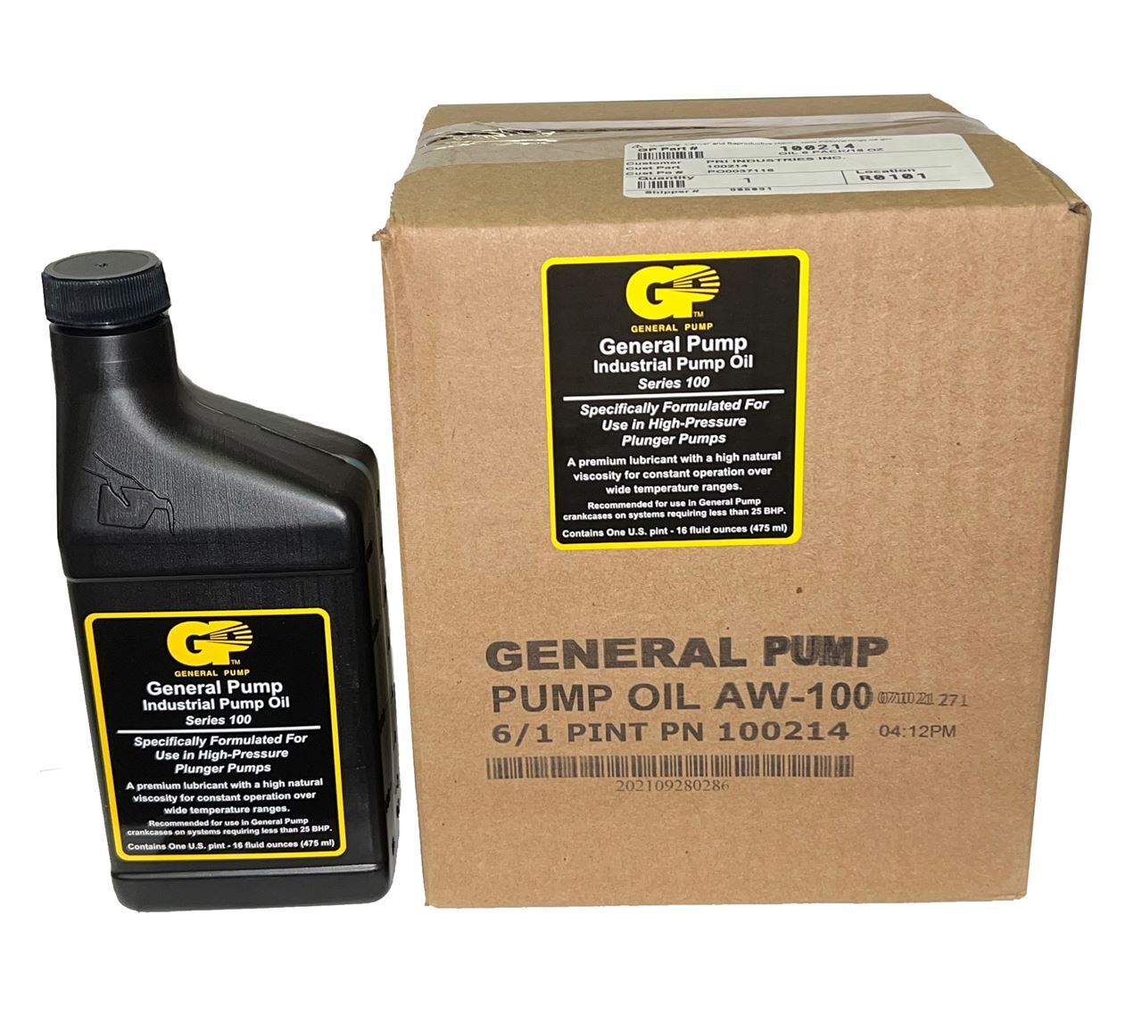 General Pump 100214 Series 100 Oil, 6-Pack of 16 oz. Bottles | eBay