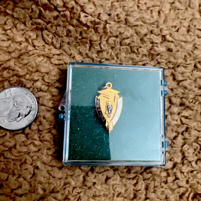 Vintage 1970 high school pendant necklace Senior graduation pendant ...