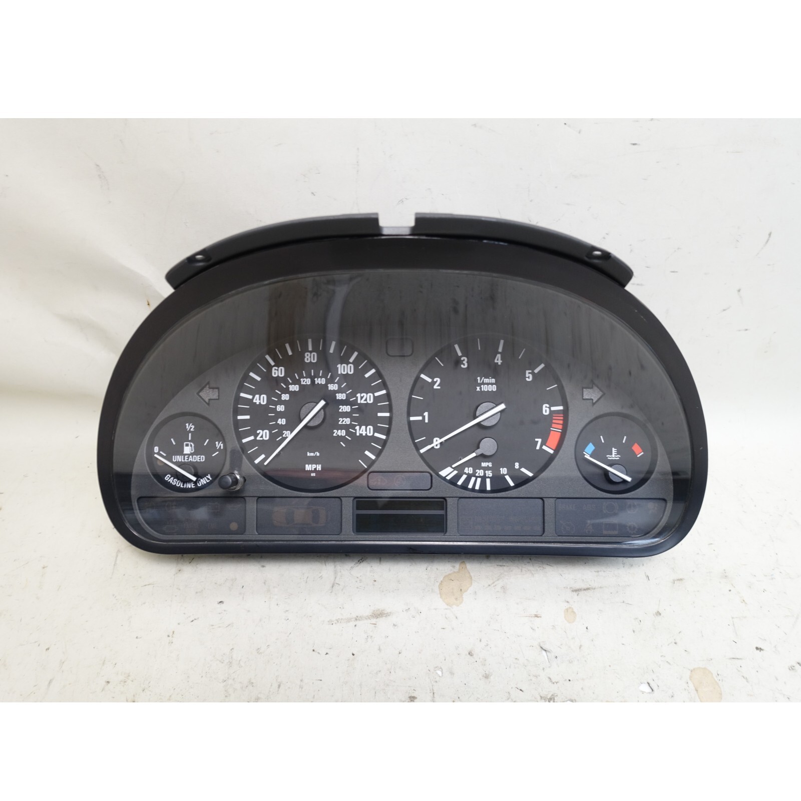 97-03 BMW E39 5-Series Instrument Gauge Cluster Panel Speedo Low-OBC ...