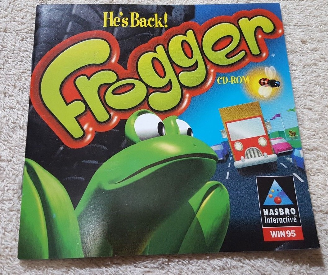 FROGGER CD ROM PC GAME HE'S BACK BOOKLET ONLY | eBay