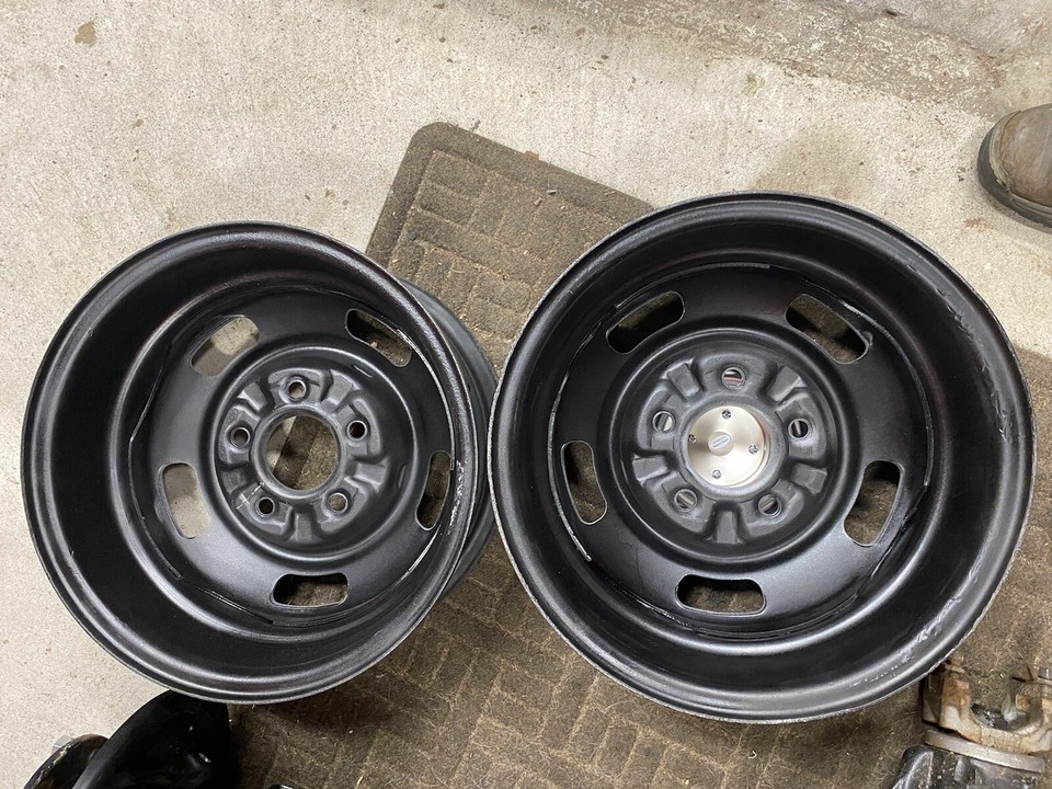 Rare 14x6 DG Code Camaro Rally Wheels - Original ONE year only 1967 ...