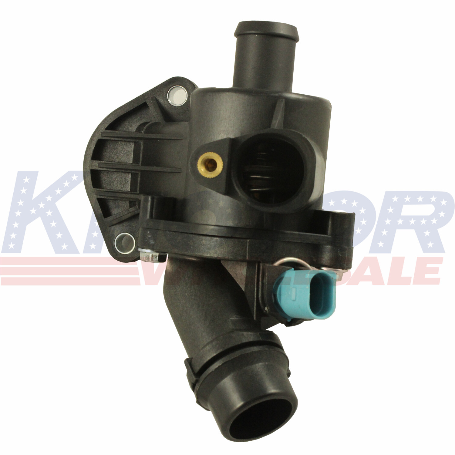Complete Thermostat Housing With Sensor 06B121111K for AUDI A4 Quattro ...