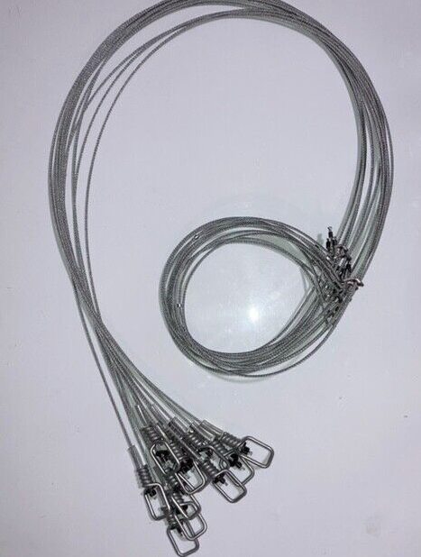 1 DOZEN SOUTHERN SNARES LOADED 60" 3/32 SNARE MICRO LOCK COYOTE SNARES ...