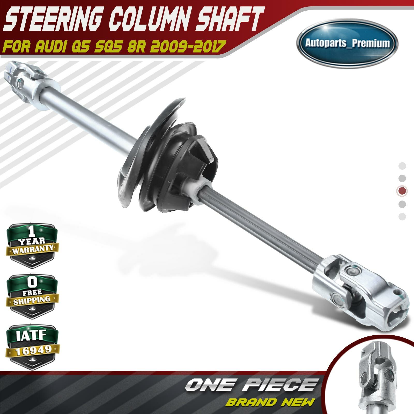 Steering Column Shaft Assembly for Audi Q5 8R 2009-2016 8RD419753A ...
