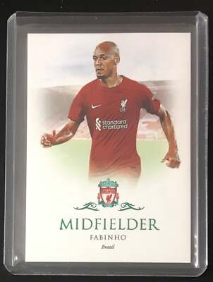 2022-23 Futera Liverpool Collection Squad Green #LFC21 Fabinho 03/10 | eBay
