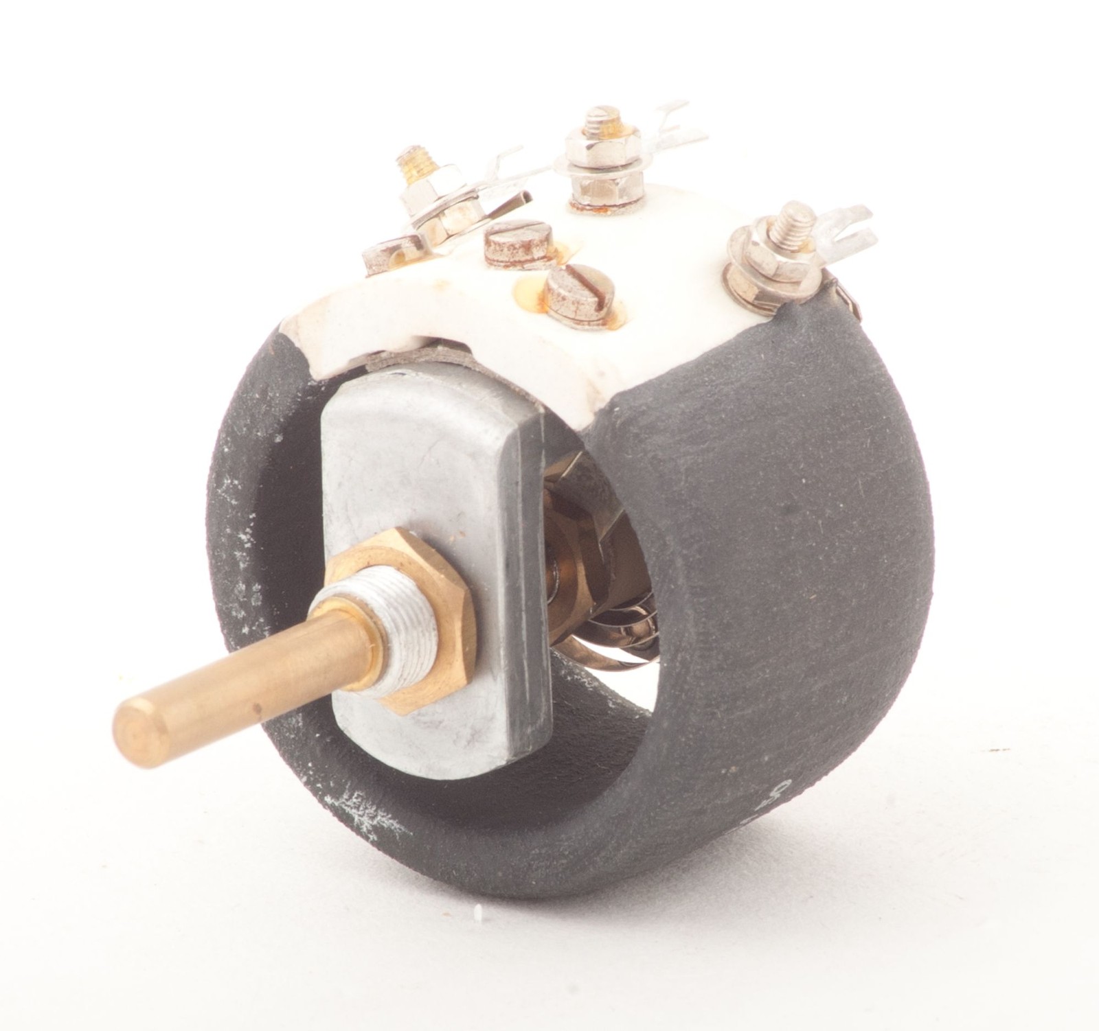 118 Ohm 40 W GERMAN ROSENTHAL CERAMIC WIREWOUND POTENTIOMETER RHEOSTAT ...