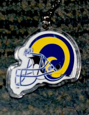 STL/LOS ANGELES RAMS NFL Helmet Keychain Or Charm New Vintage Double ...