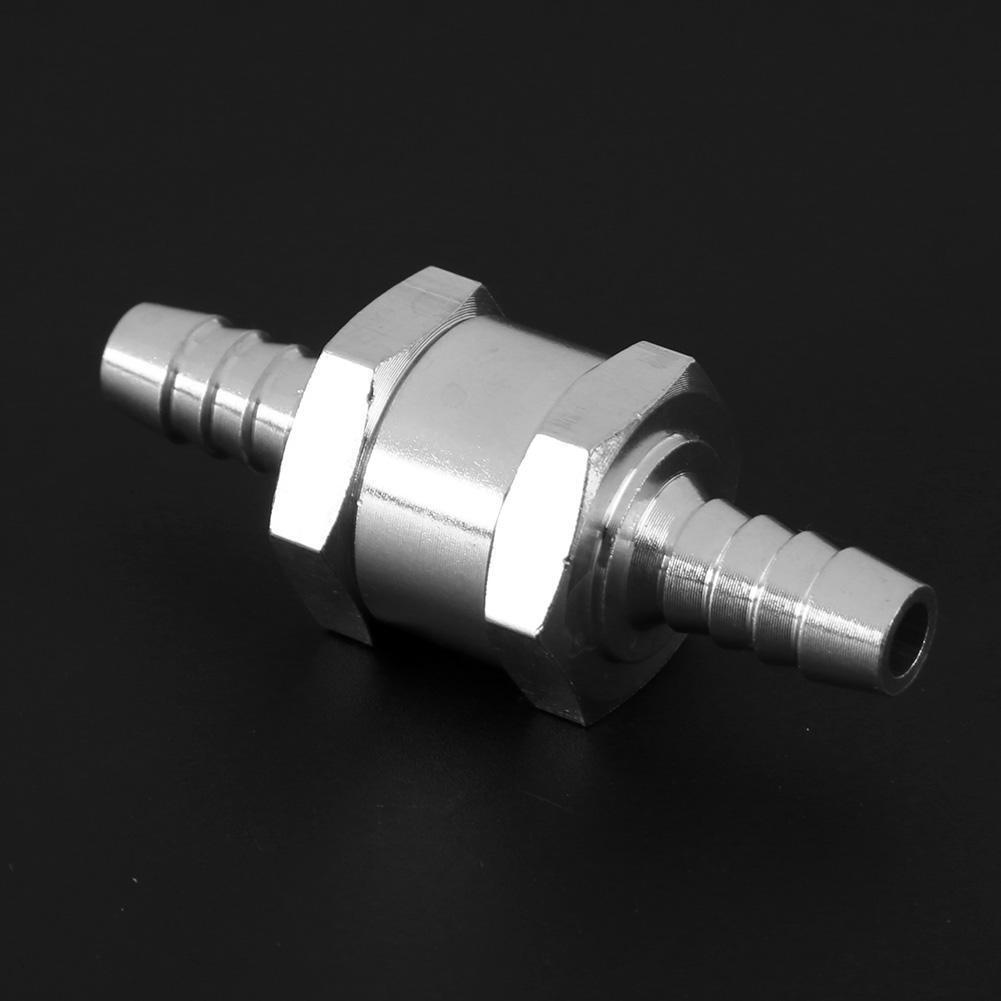 Aluminum Alloy Fuel Non Return Car Check Valve One Way Petrol Diesel ...