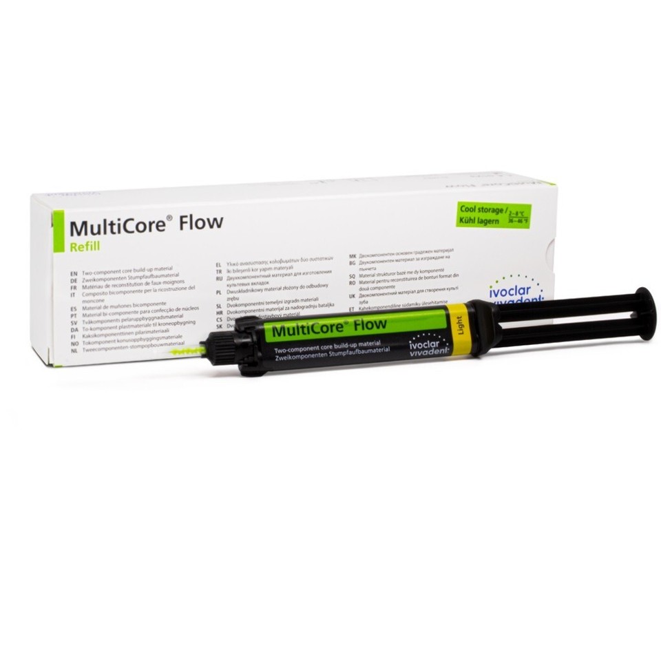 IVOCLAR VIVADENT MultiCore Flow Core Build Up Material 10g Dental (Free ...