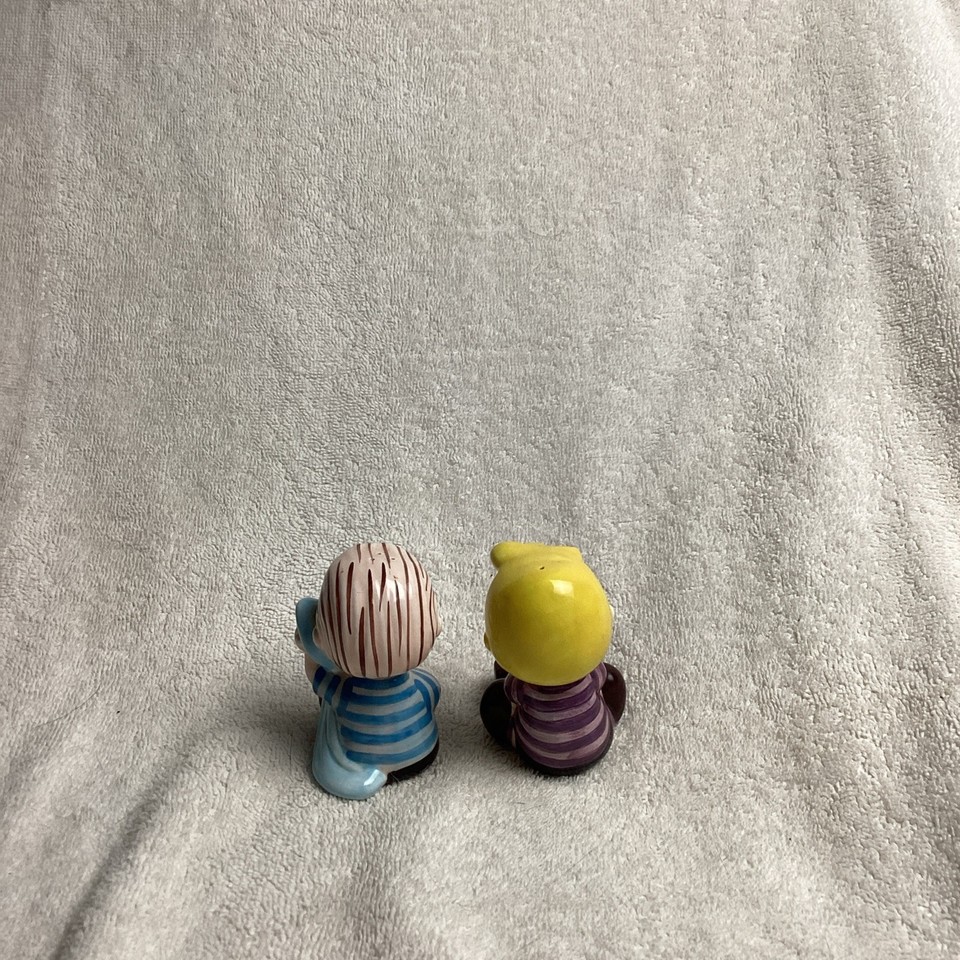 Vintage Peanuts Linus & Schroeder Salt & Pepper Shakers | eBay