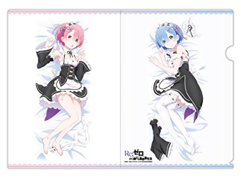 Re:ZERO -Starting Life in Another World- Ram & Rem Clear File F/S w ...