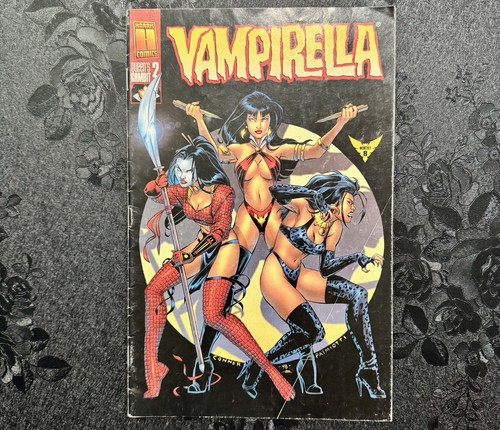 Vampirella # 2 Monthly 8 Queens Gambit July 1998 Harris Comics | eBay