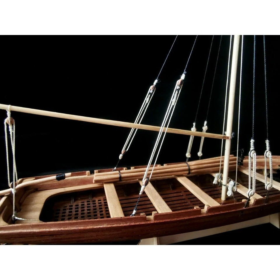 ship model building kits Scale 1/35 lifeboat Solid wood assembly Model ...