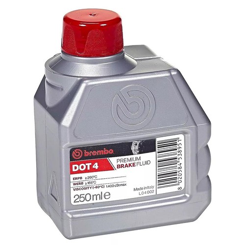 Brake Fluid DOT4 250ml 500ml 1L 5 Litres 1500 Viscosity at -40C Degrees BREMBO | eBay UK