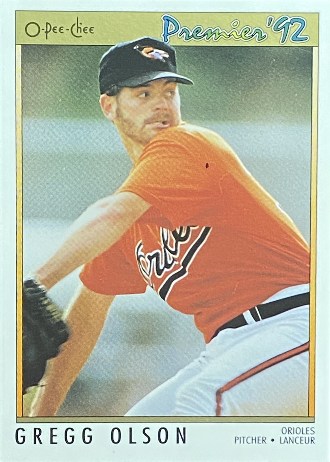 1992 O-Pee-Chee Premier - #101 Gregg Olson for sale online | eBay