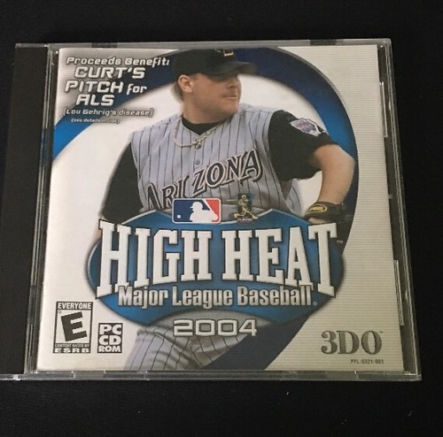 High Heat Major League Baseball 2004 3DO PC CD-ROM Used In MINT ...