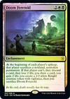 Doom Foretold FOIL Throne of Eldraine PLD White Black Rare MAGIC CARD ...