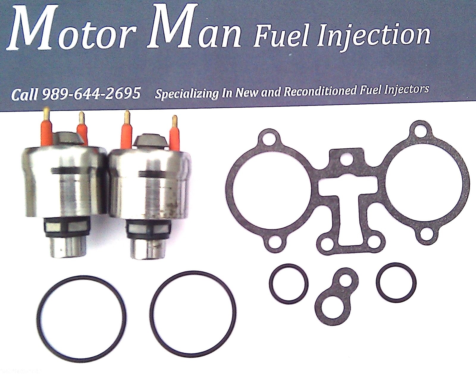 Motor Man - 5235203 TBI 4.3L Throttle Body Injector Kit 45pph w/ gasket ...