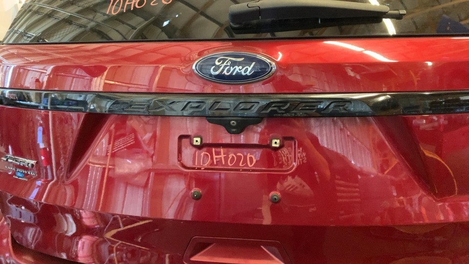 Ford Explorer Sport Rear Trunk Tailgate 2016 2017 2018 2019 Red Paint ...