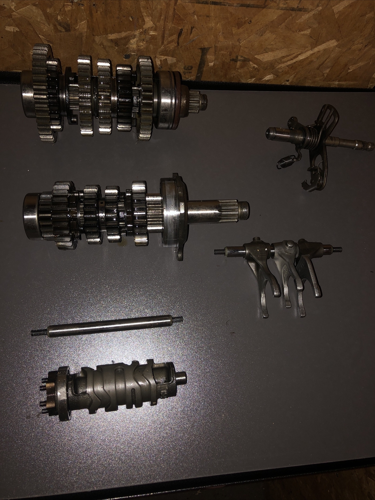 2004 03-05 Yamaha YZFR6 R6 Transmission Lot Assembly OEM Shift Fork ...