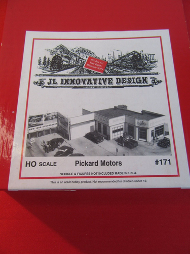HO Scale JL Innovative Design #171 Pickard Motors Car Shop Model Kit ...
