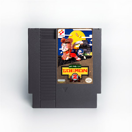 Ganbare Goemon 2 Go for it! NES 8-Bit Game Cartridge 72 Pins USA NTSC ...