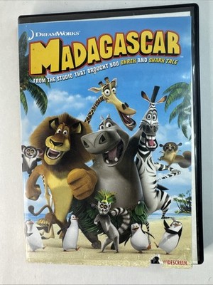 Madagascar DVD 2005 DreamWorks Widescreen Animated Family Movie PG | eBay