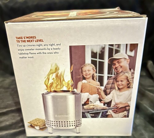 New In Box Mesa XL Stainless Steel Tabletop Stove Fire Pit w/ Stand ...