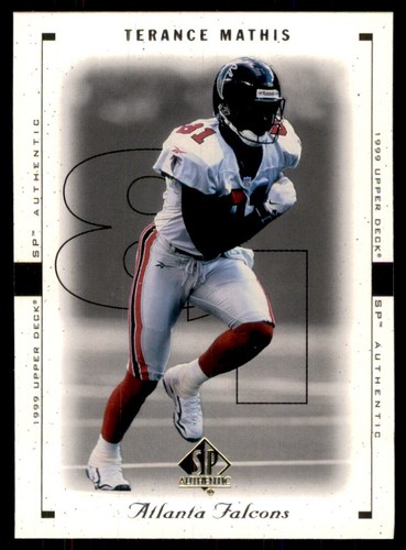 1999 SP AUTHENTIC TERANCE MATHIS ATLANTA FALCONS #6 | eBay